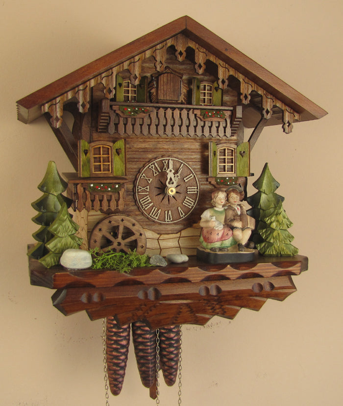 nci cc 1392 - Kissing Couple – Suburban Clock and Repair